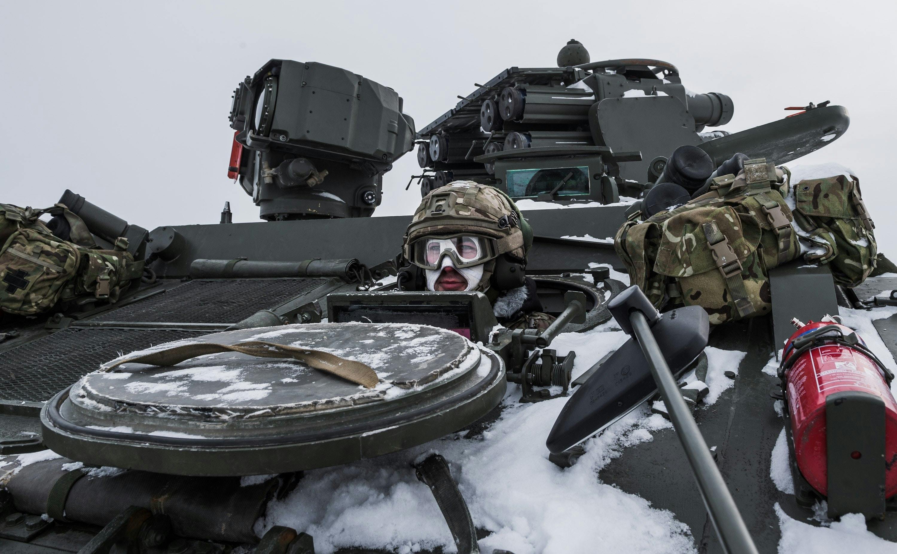 PICTURES: British Army supporting the NATO Enhanced Forward Presence ...