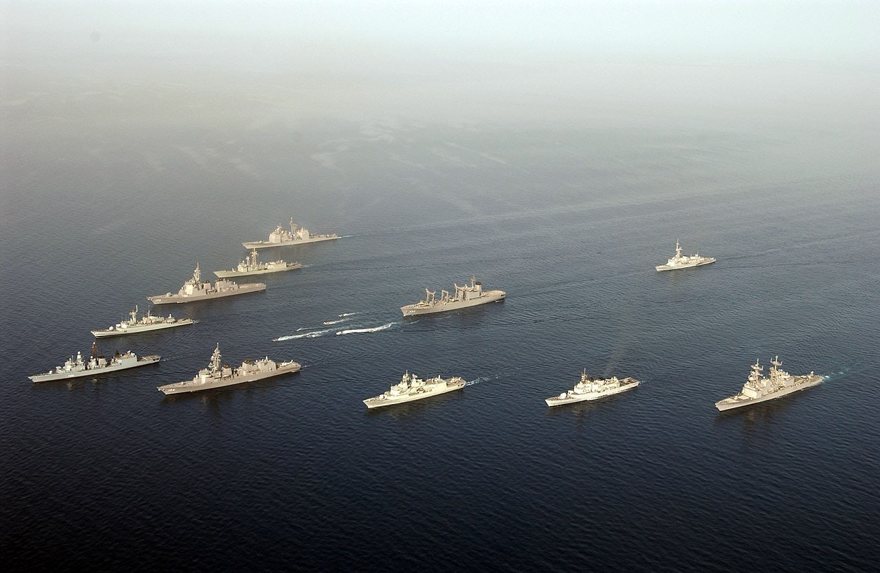 Royal Navy Commodore takes helm of CTF 150