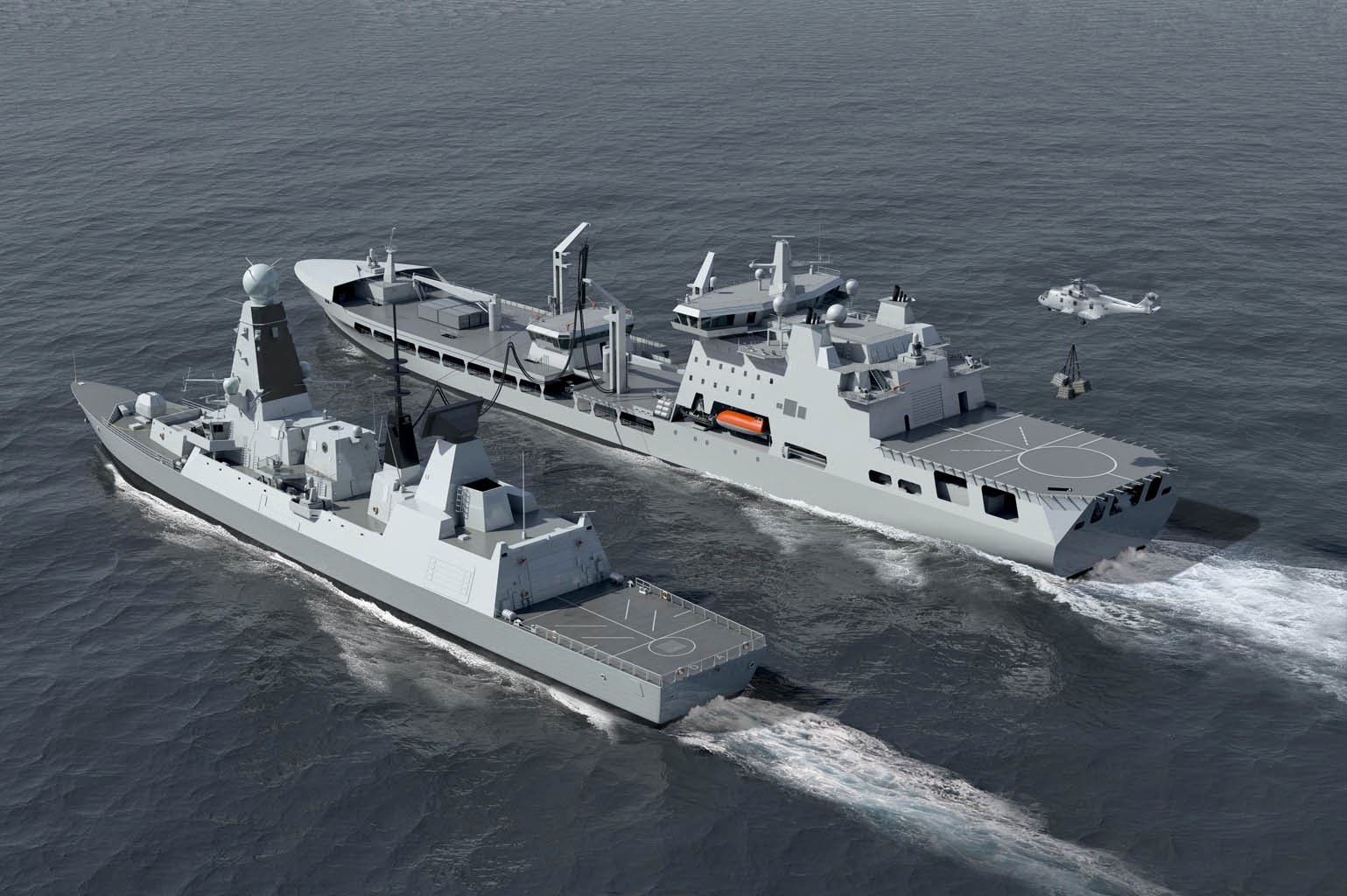 Naval support ships likely to be built overseas