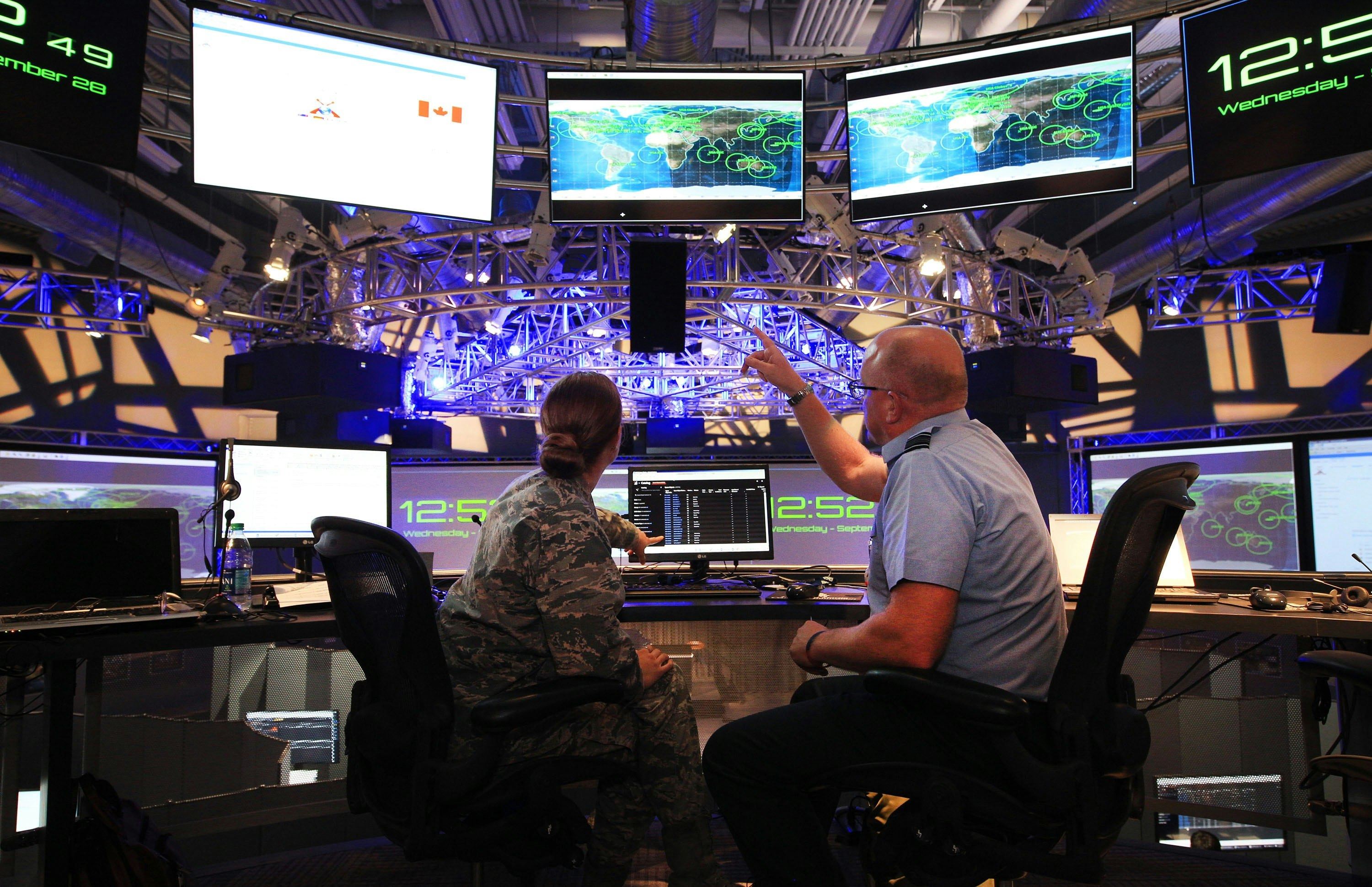 Space exercise sees RAF track satellites, missile launches and space junk