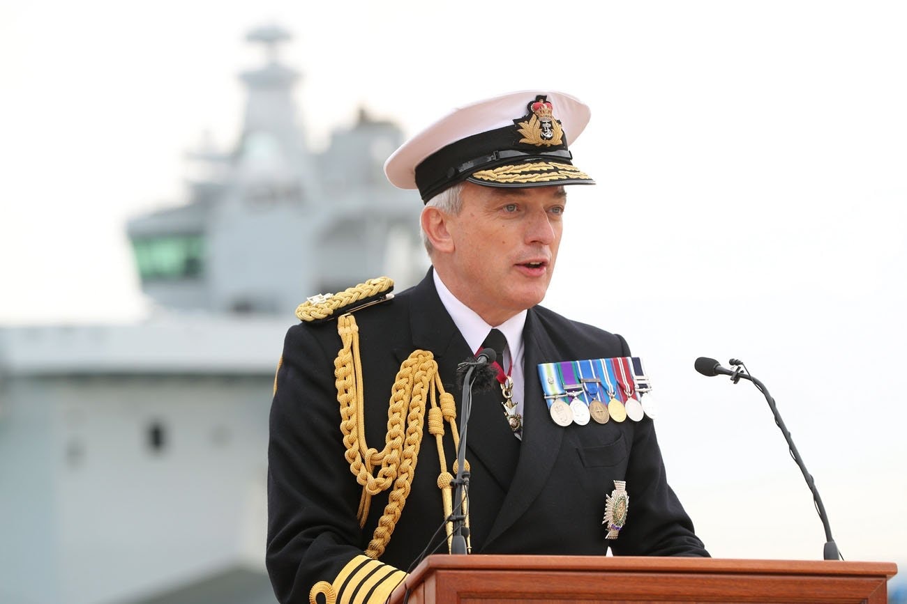 First Sea Lord: HMS Queen Elizabeth 'the embodiment of Britain in steel ...