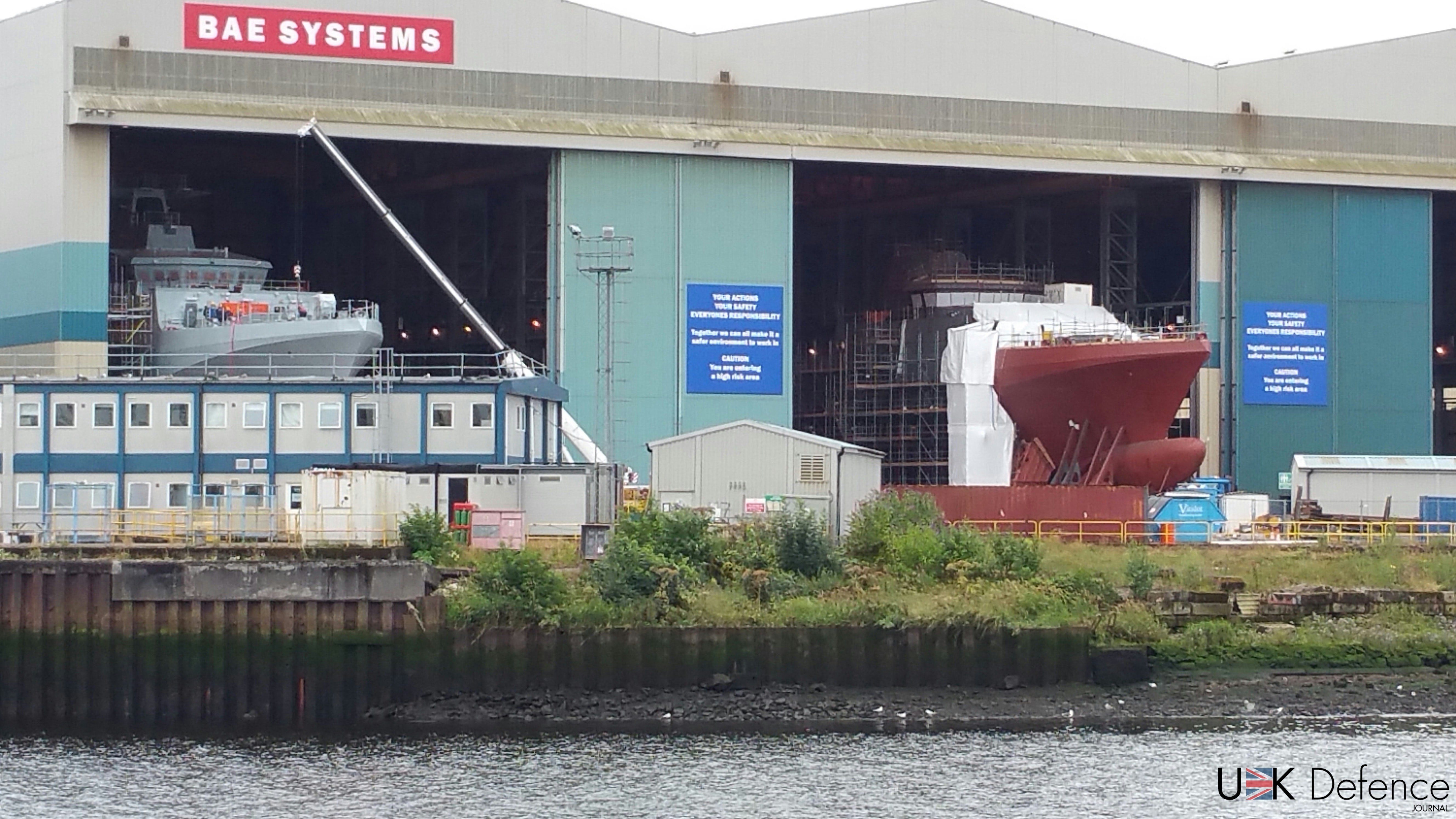 HMS Forth revealed in Glasgow