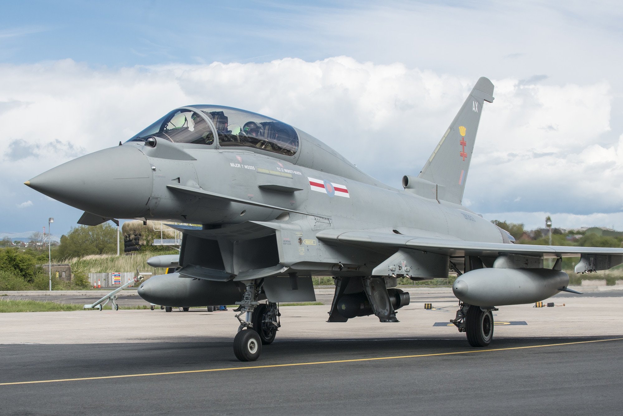 RAF test weapons and software upgrades for Typhoon jet