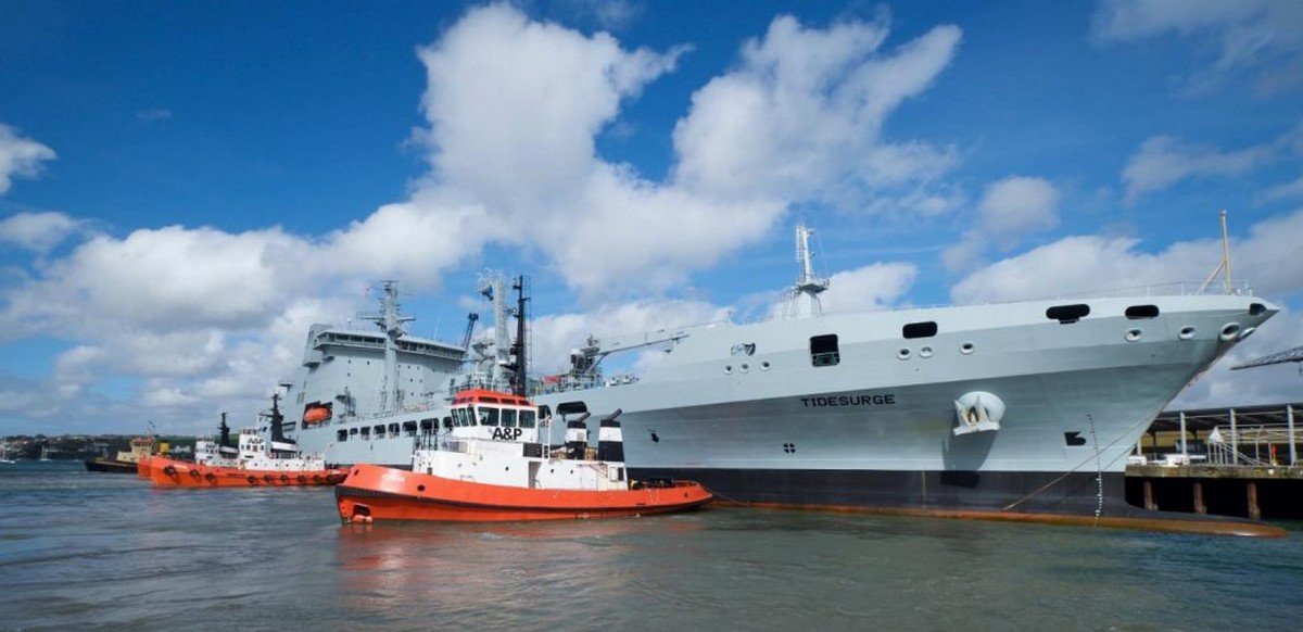 Third new Tide class tanker arrives in UK