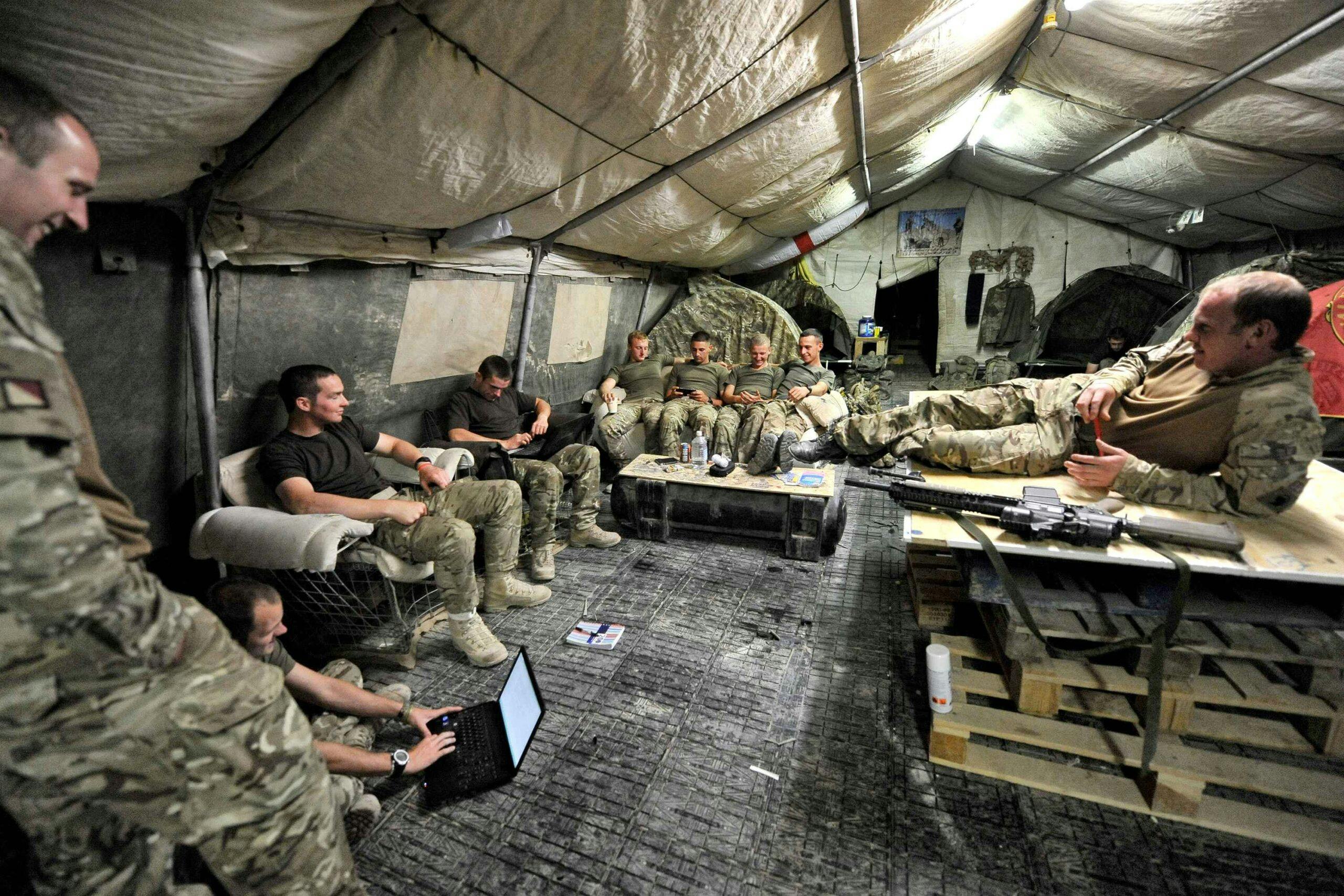 No, the Army aren't building secret 'tent bases' in Glasgow for a lockdown