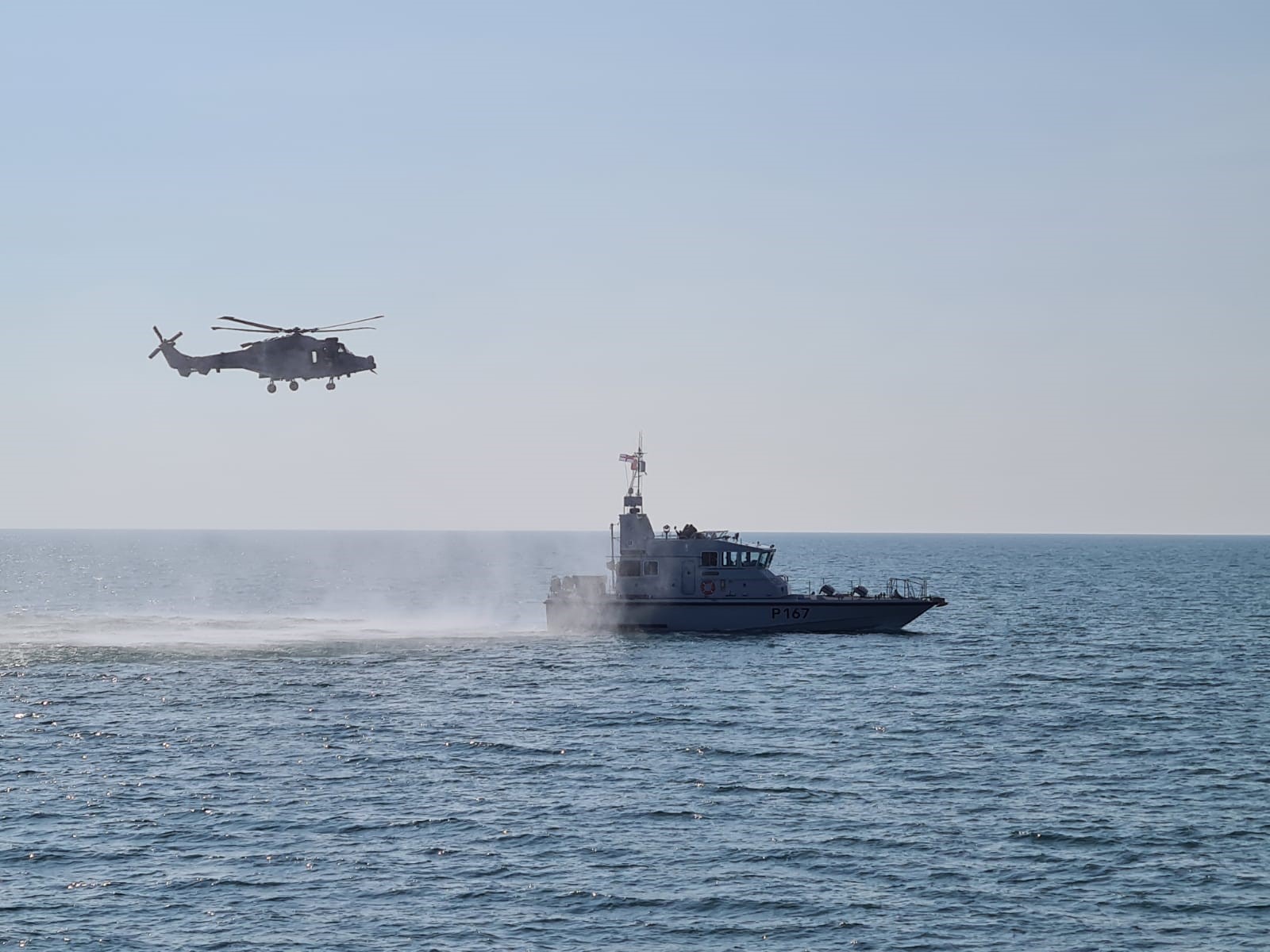 Royal Navy Coastal Forces train with Commando Wildcats