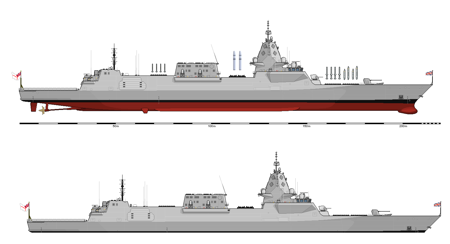 Royal Navy evaluating designs for new Type 83 Destroyer