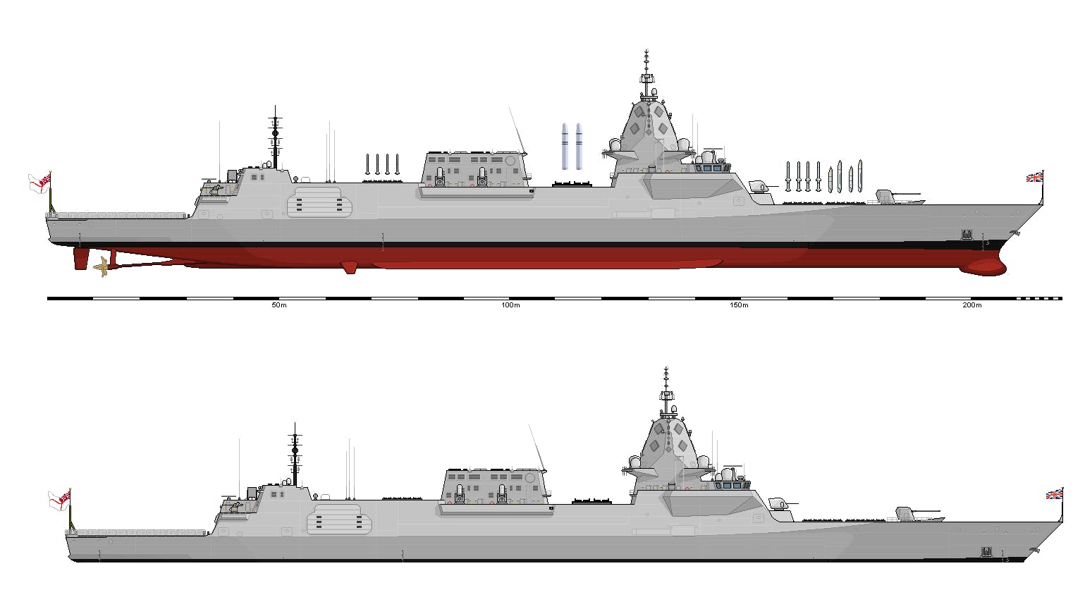 Royal Navy evaluating designs for new Type 83 Destroyer