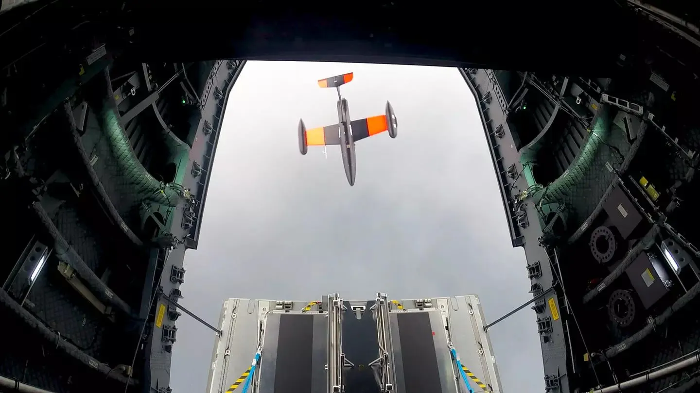 Airbus demonstrate A400M as a drone carrier