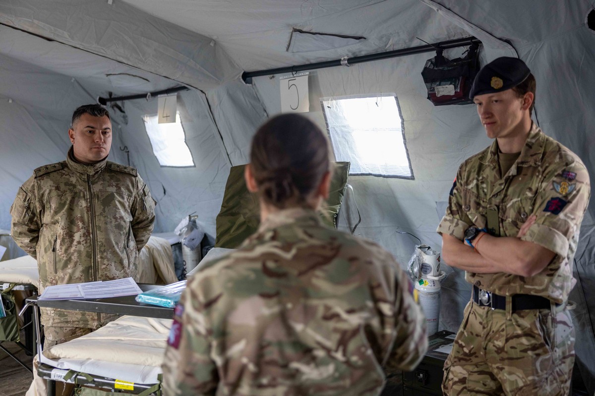 British Army medical installation opens in Turkey