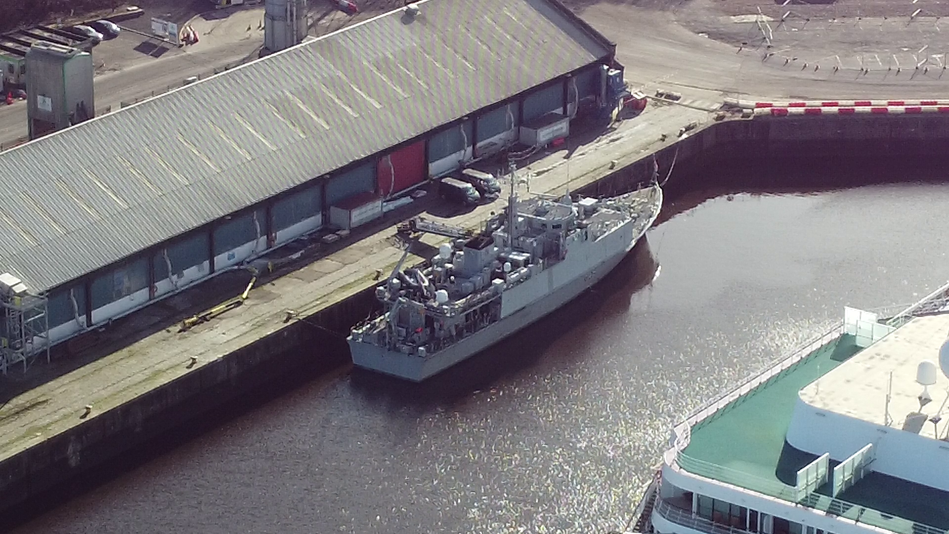 HMS Penzance visits Glasgow