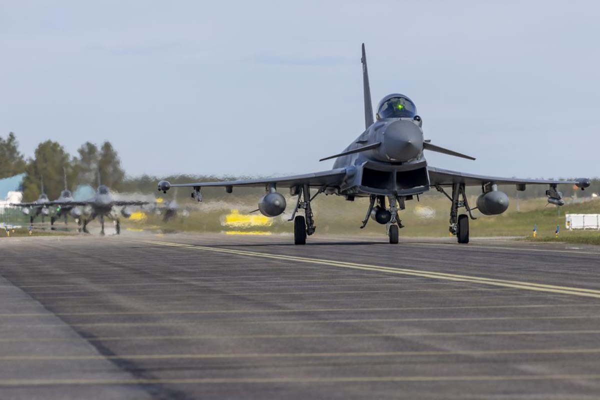 British combat aircraft bolster Arctic security