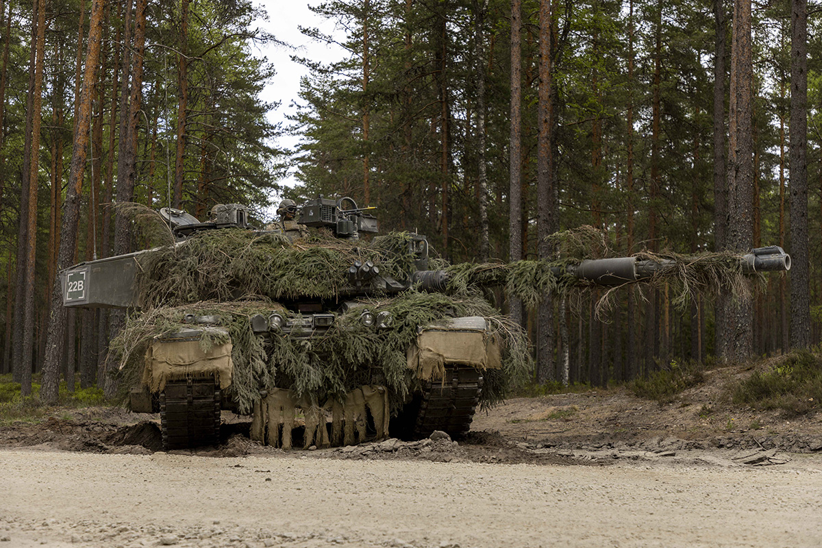 British forces help fortify NATO in Exercise Spring Storm