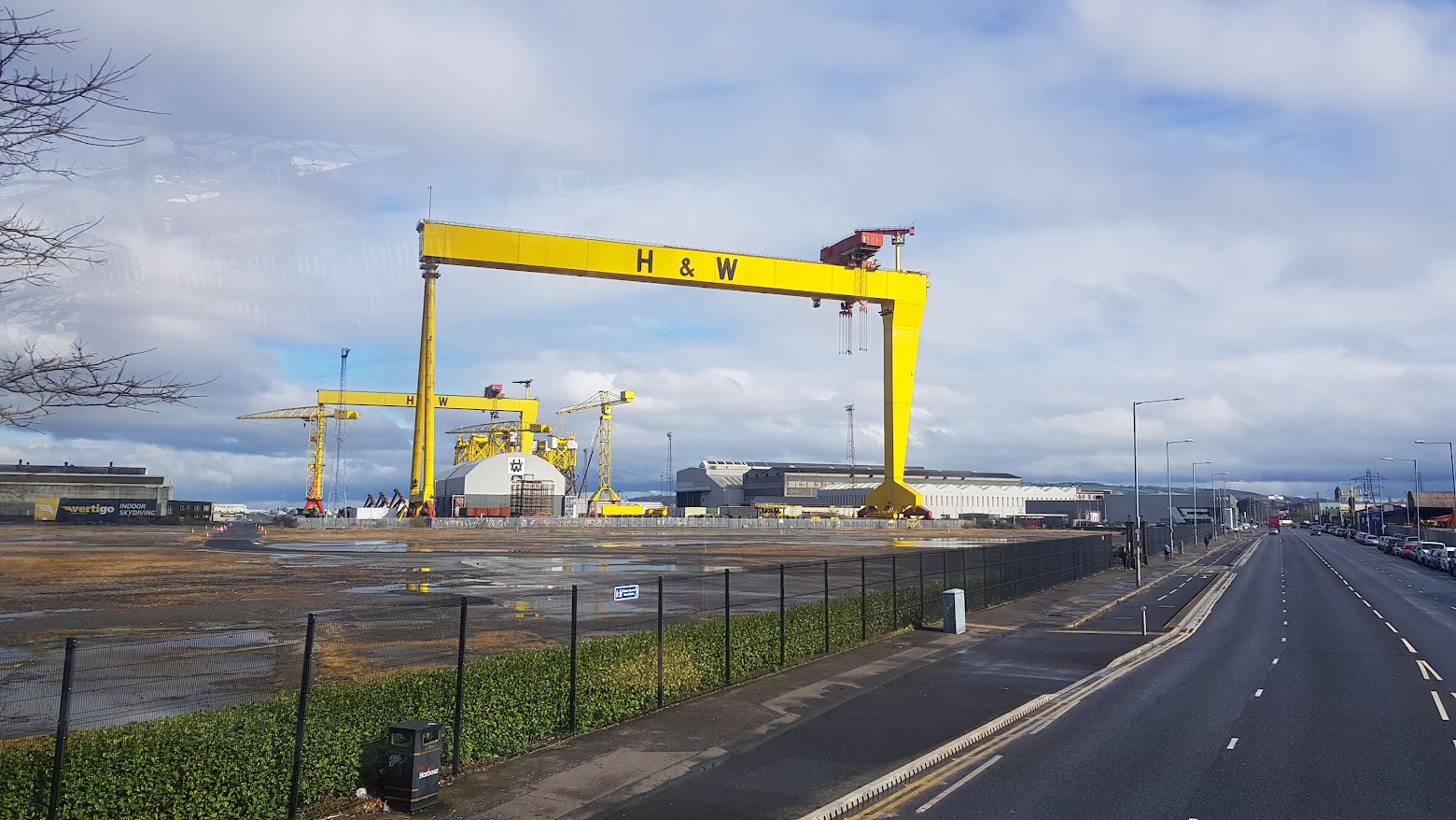 Work begins revamping Belfast shipyard