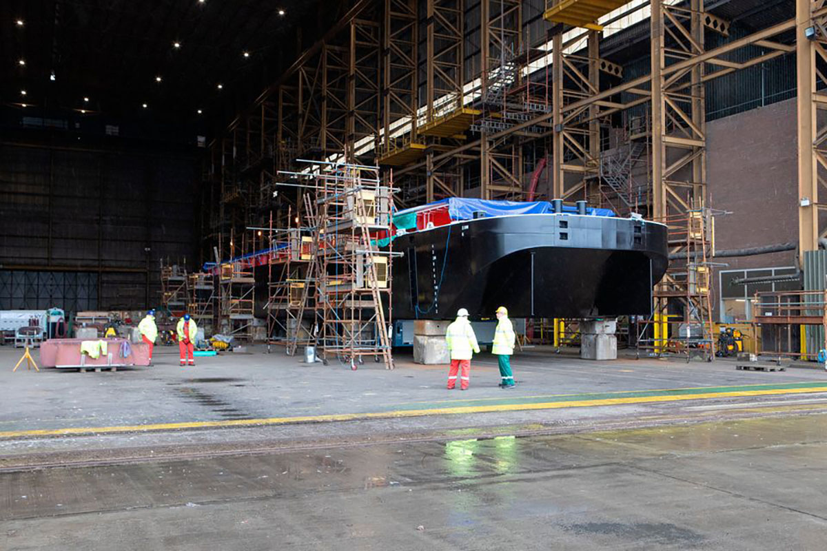 Scottish, Northern Irish shipyards win work for London firm