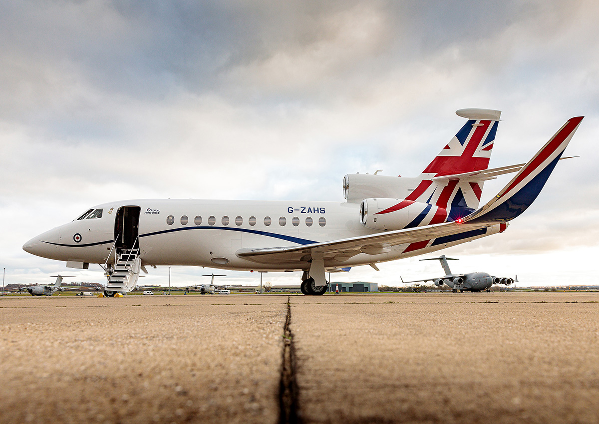 RAF to spend £135m to upgrade Envoy VIP transport jets
