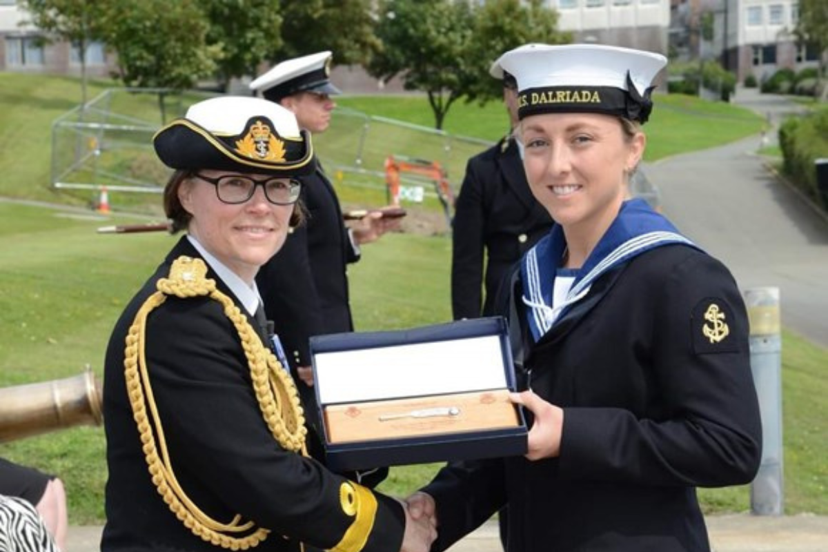 Glasgow nurse named as Royal Navy’s top Reserve recruit