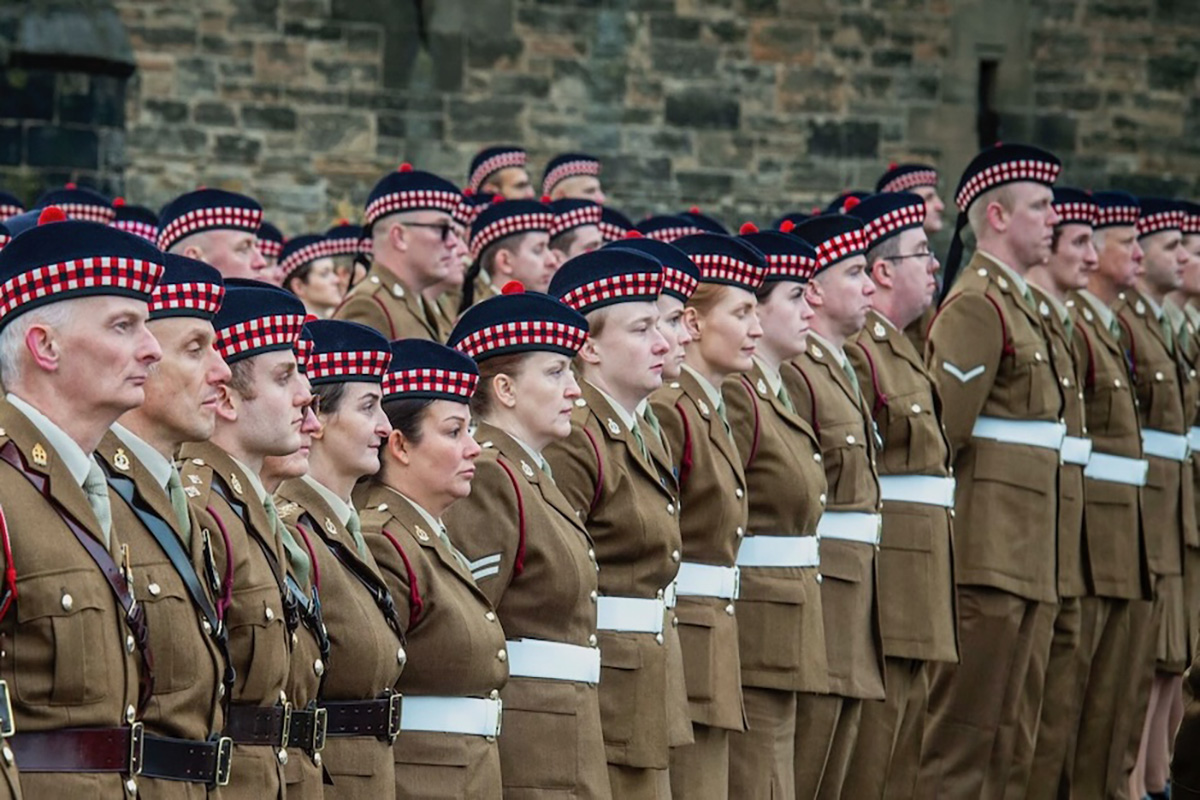 New medical services regiment forms in Glasgow