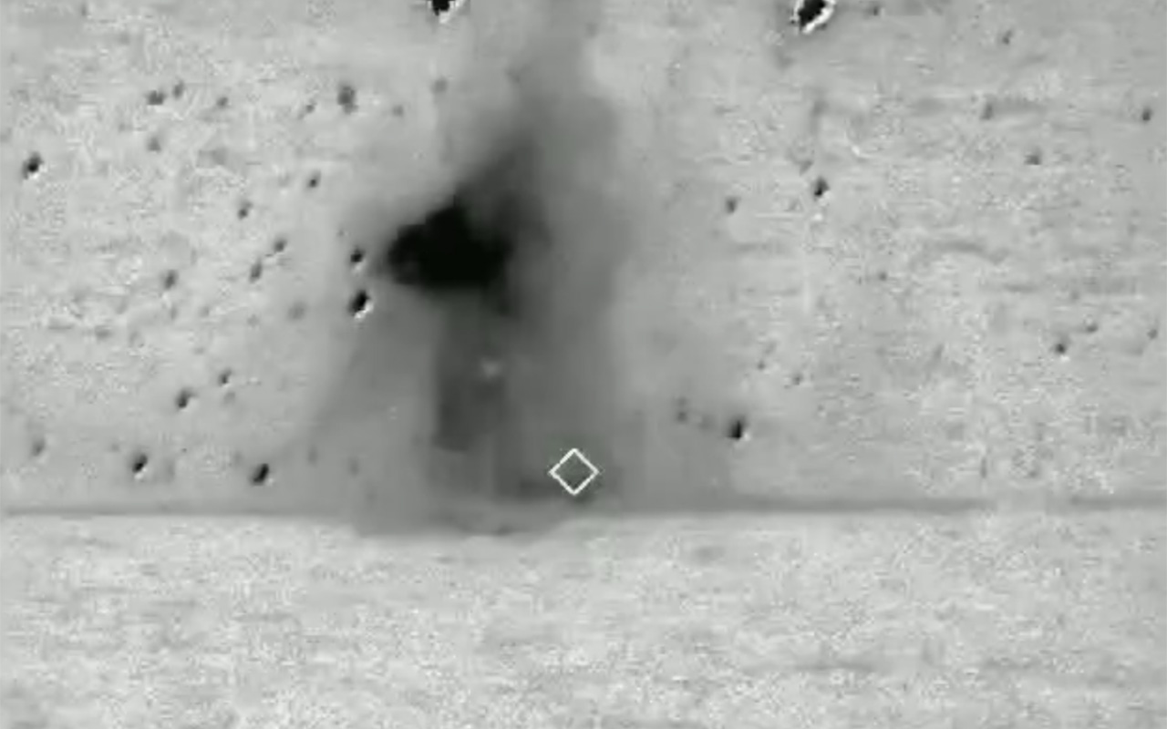 Packing a punch – Footage shows impact of Martlet missile