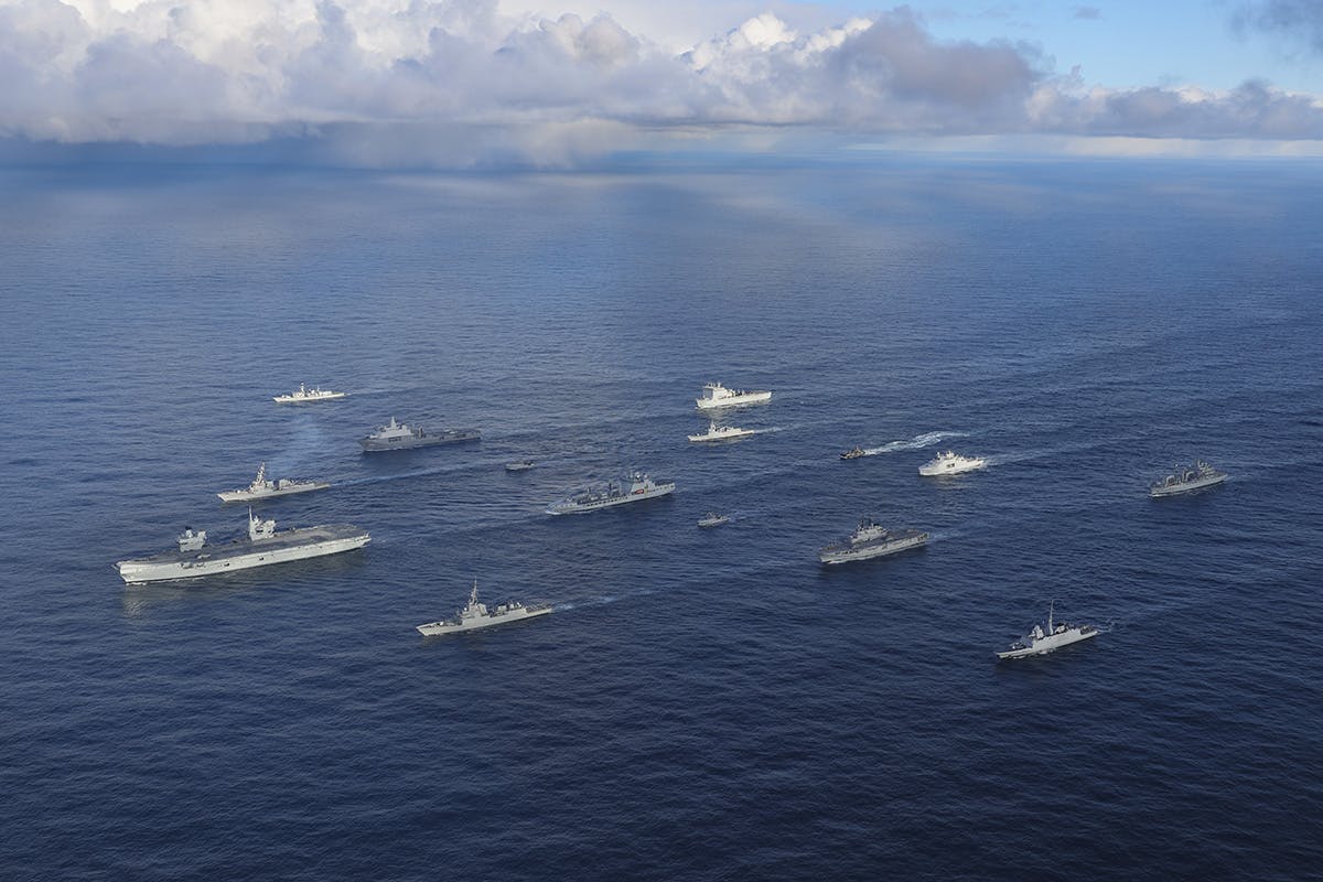 Powerful NATO task groups converge off Norway Powerful NATO task groups converge off Norway