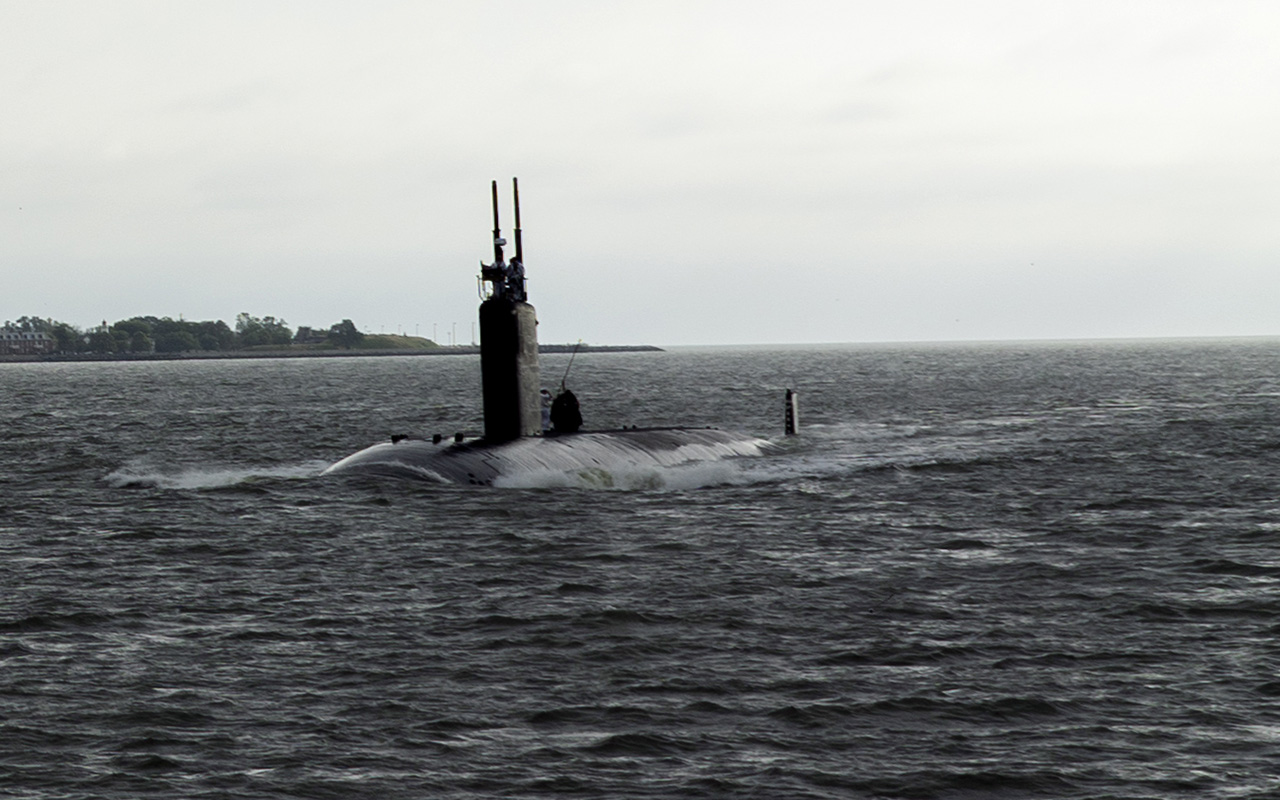 American nuclear submarine arrives in Scotland for visit