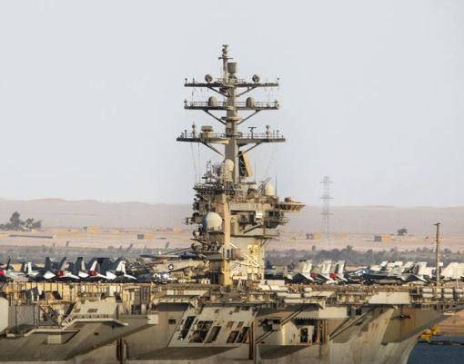 Misinformation only thing to hit USS Dwight D. Eisenhower