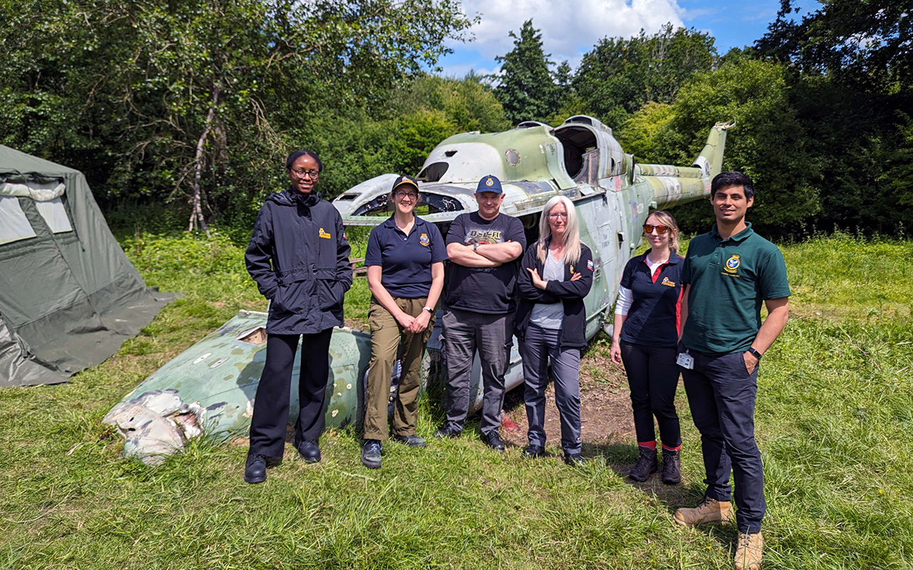 Royal Navy engineers test skills during Exercise Black Cat