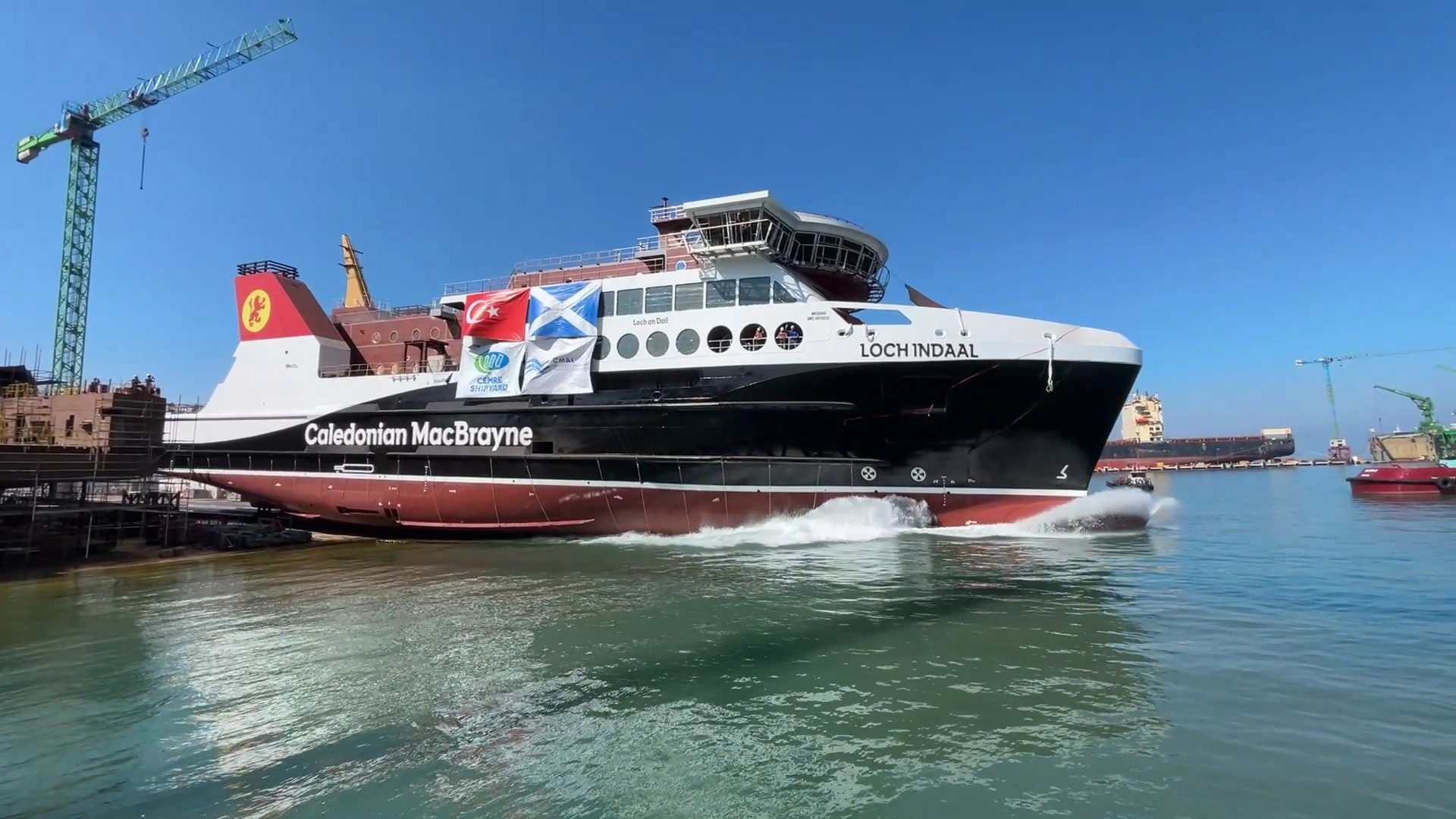 Second Islay ferry successfully launched in Turkey