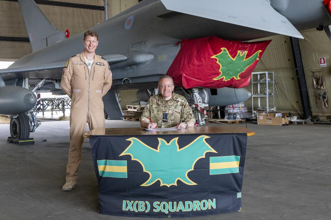 British Typhoon squadron declared ‘Multi-Role Combat’ ready