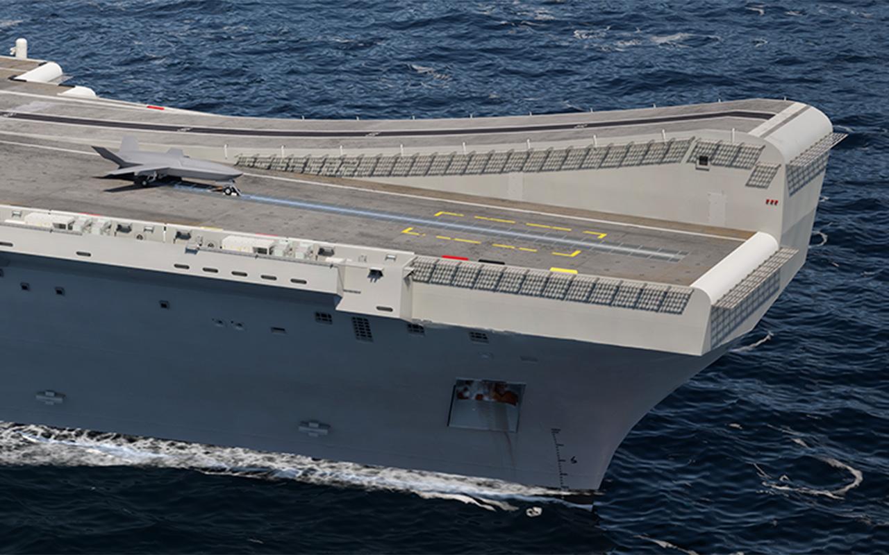 Could British carriers soon host advanced jet combat drones?