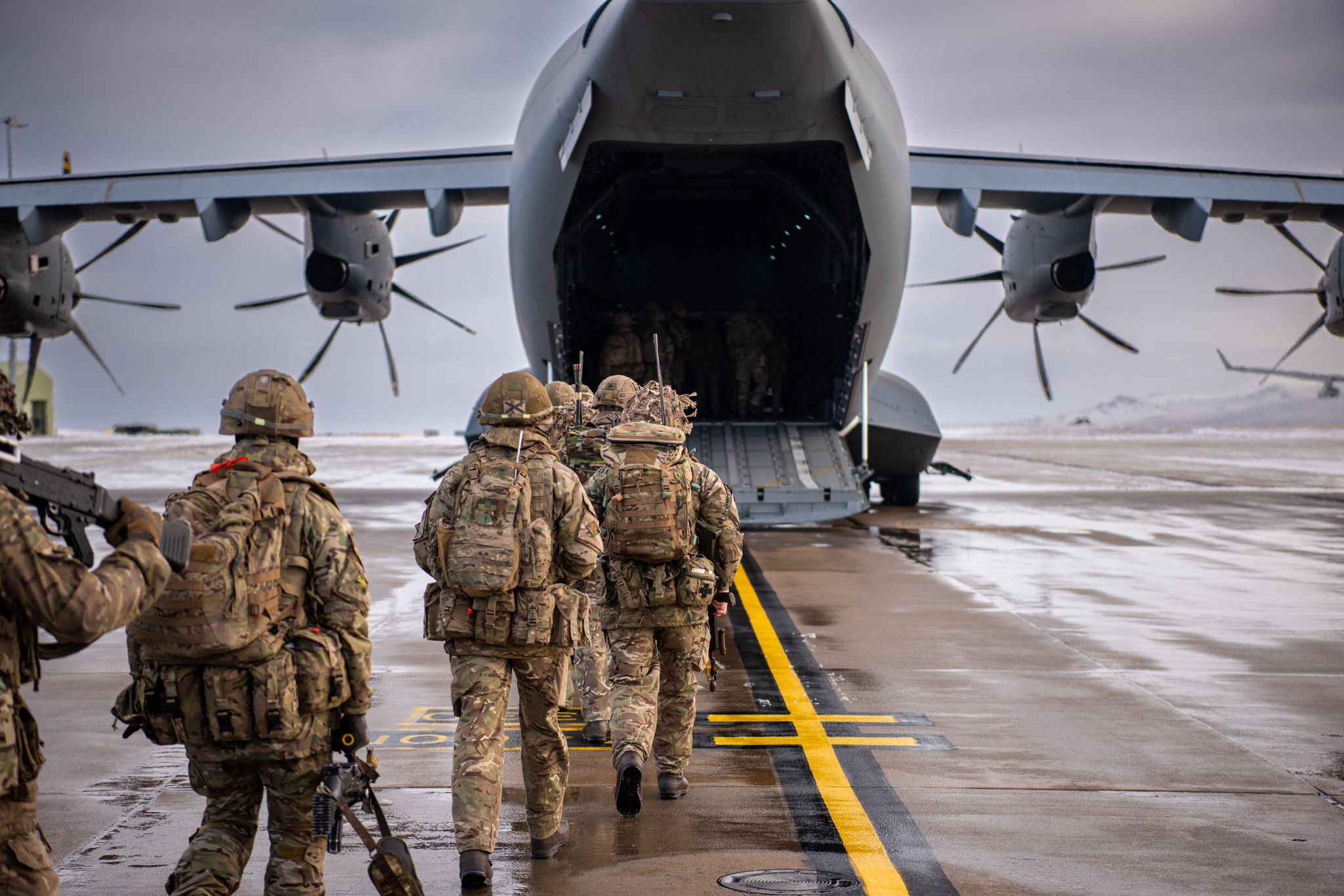 Joint military exercise conducted on Falkland Islands