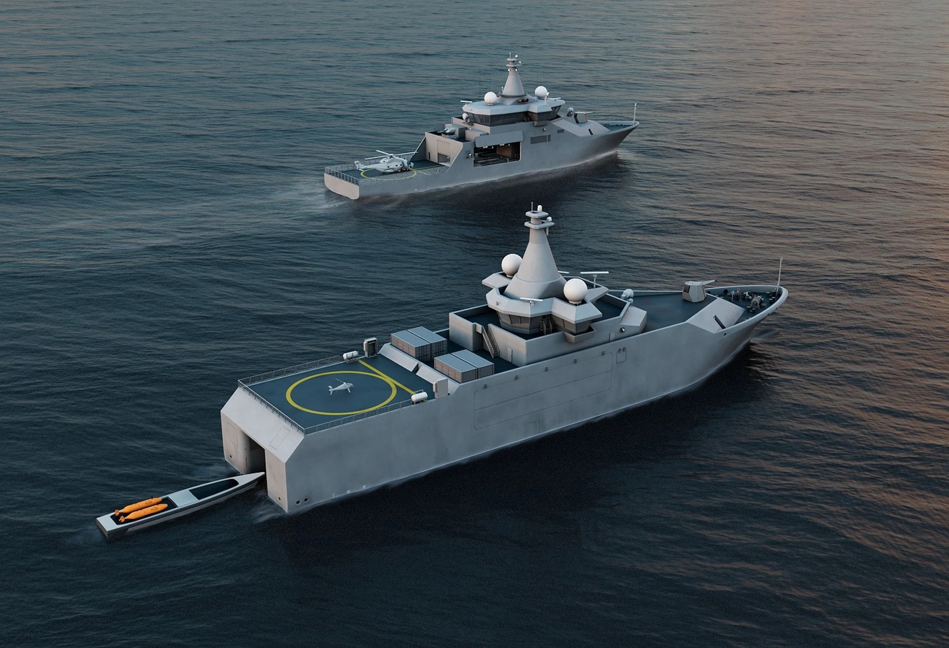 UK considers Kongsberg Vanguard for mine hunting motherships