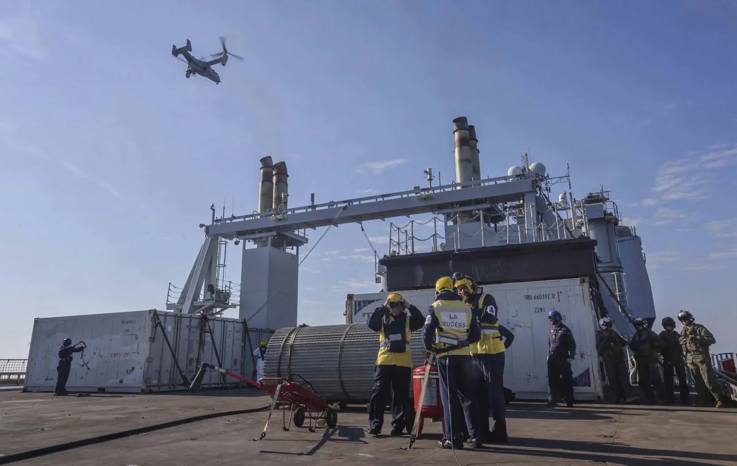 Two RFA vessels playing crucial roles in Australian exercise