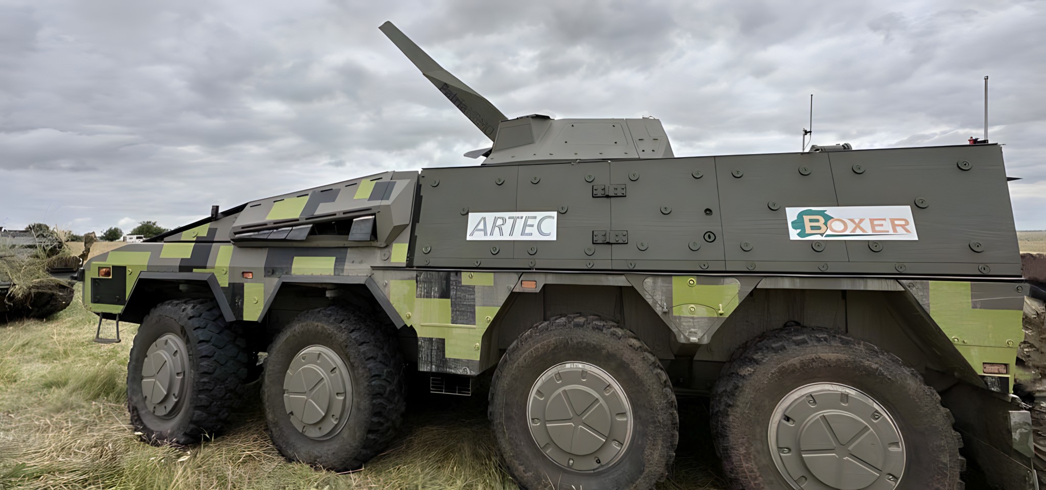 First prototype UK Boxer armoured mortar variant revealed