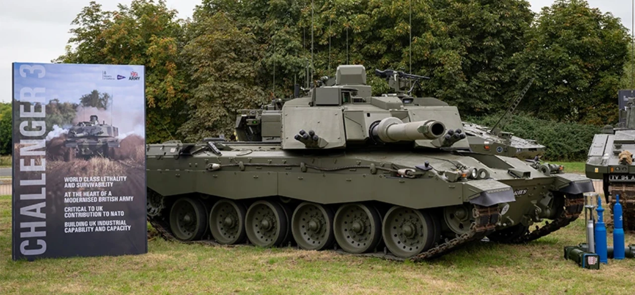 New British main battle tank in first public unveiling