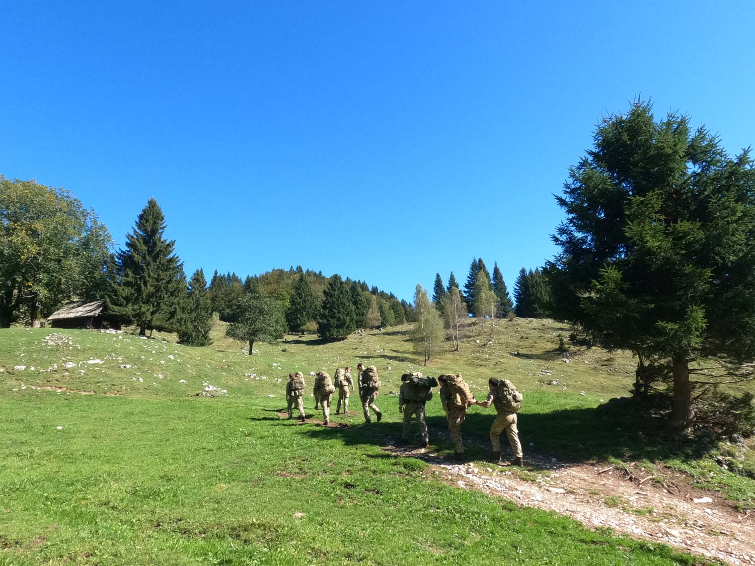 UK Commando Force hone complex mountain warfare expertise