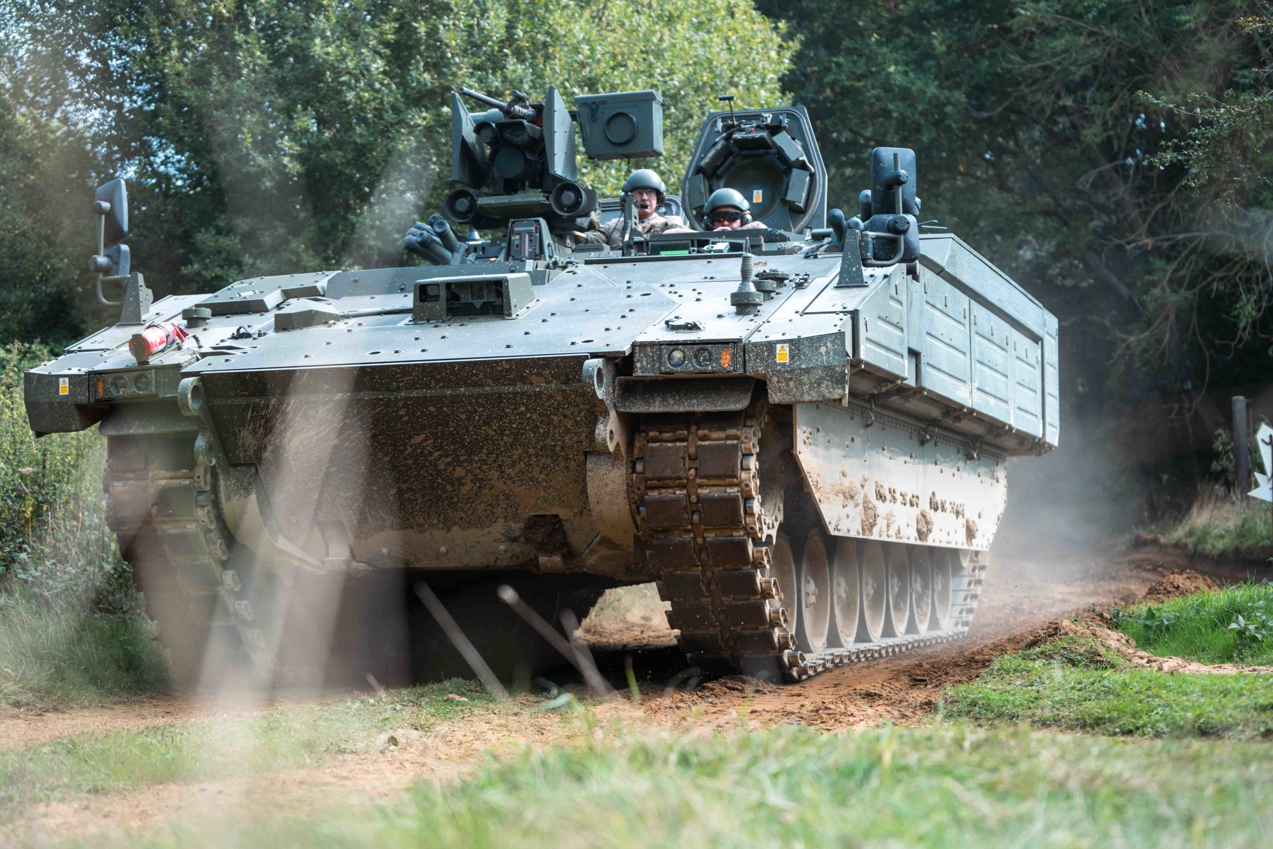 British Army shows off future heavy firepower