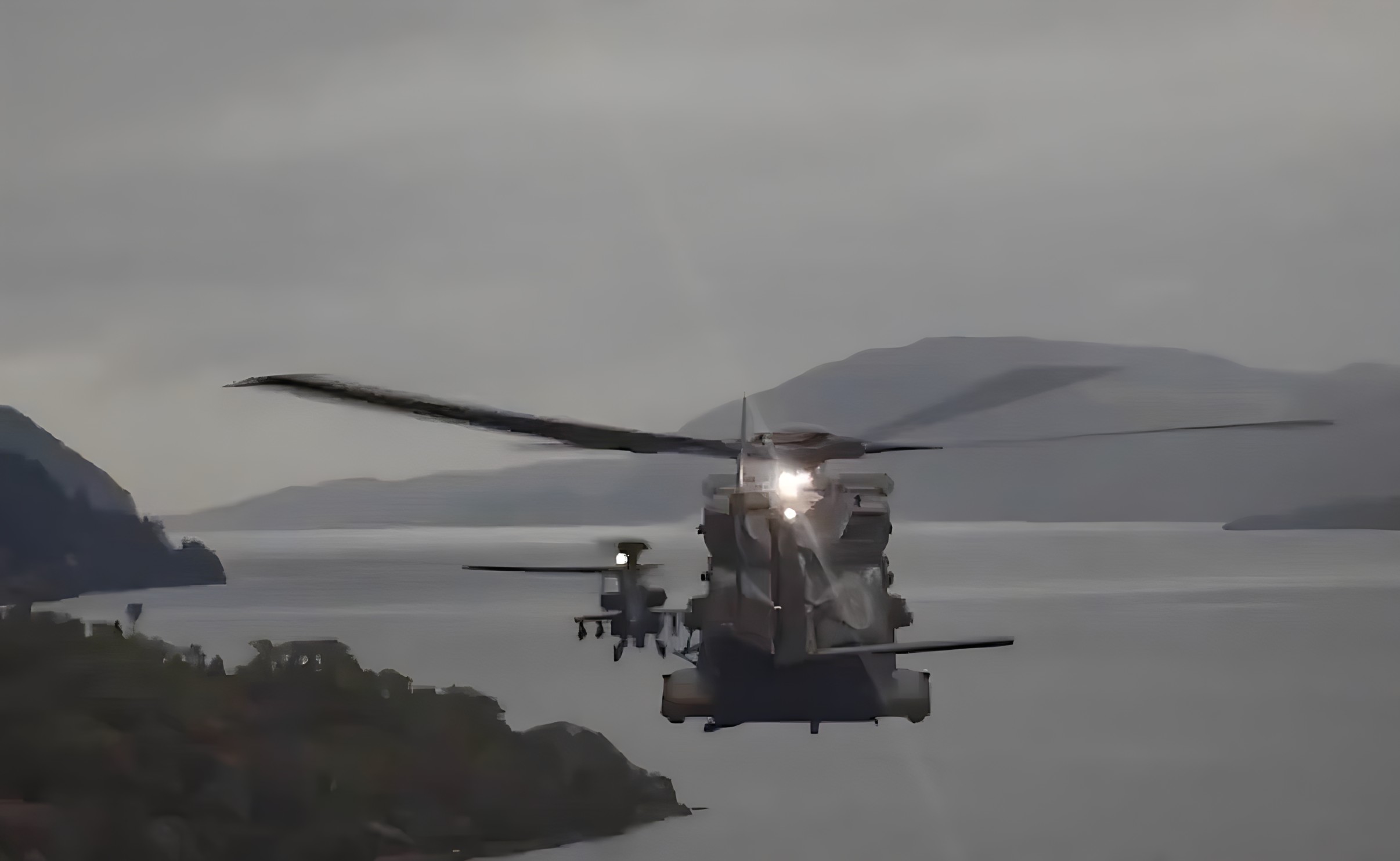 British and Spanish helicopters ‘open fire’ over Scotland