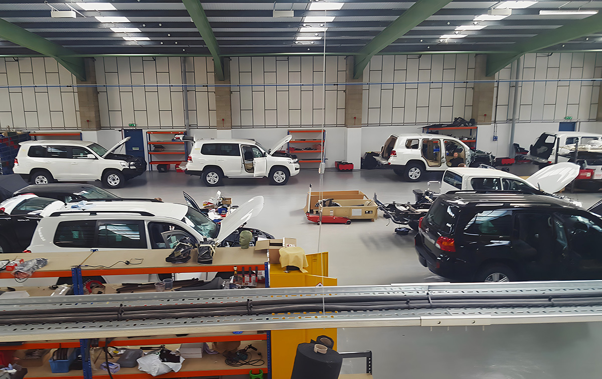 NP Aerospace ramps up UK armoured vehicle capabilities