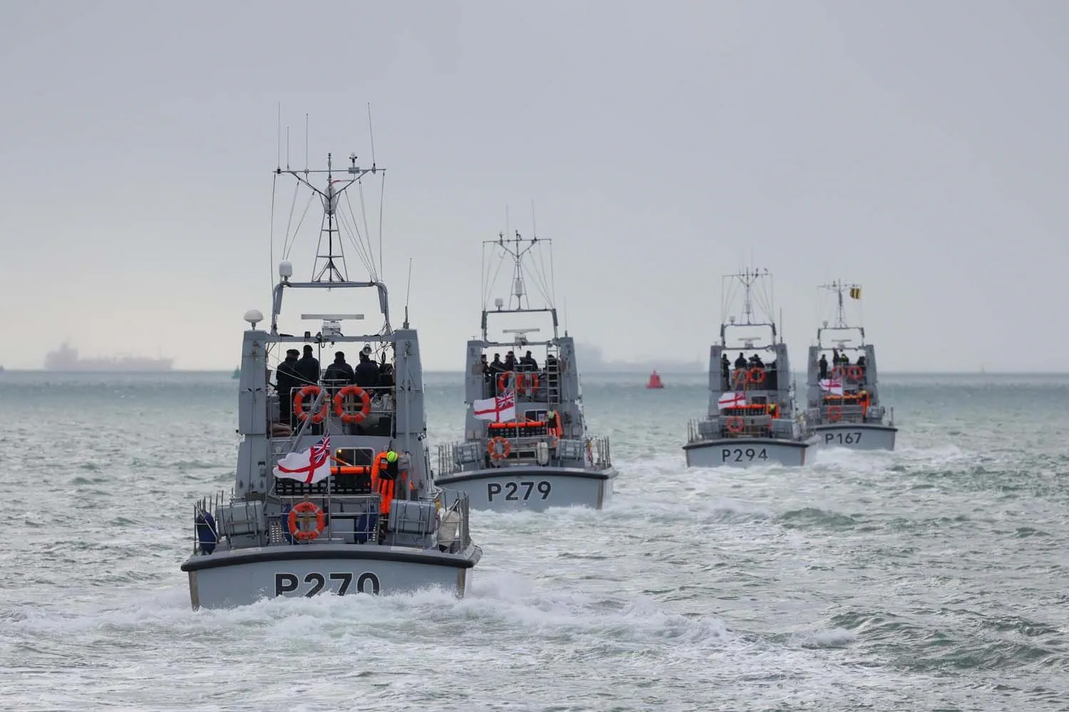 British patrol boats prepare for Arctic deployment