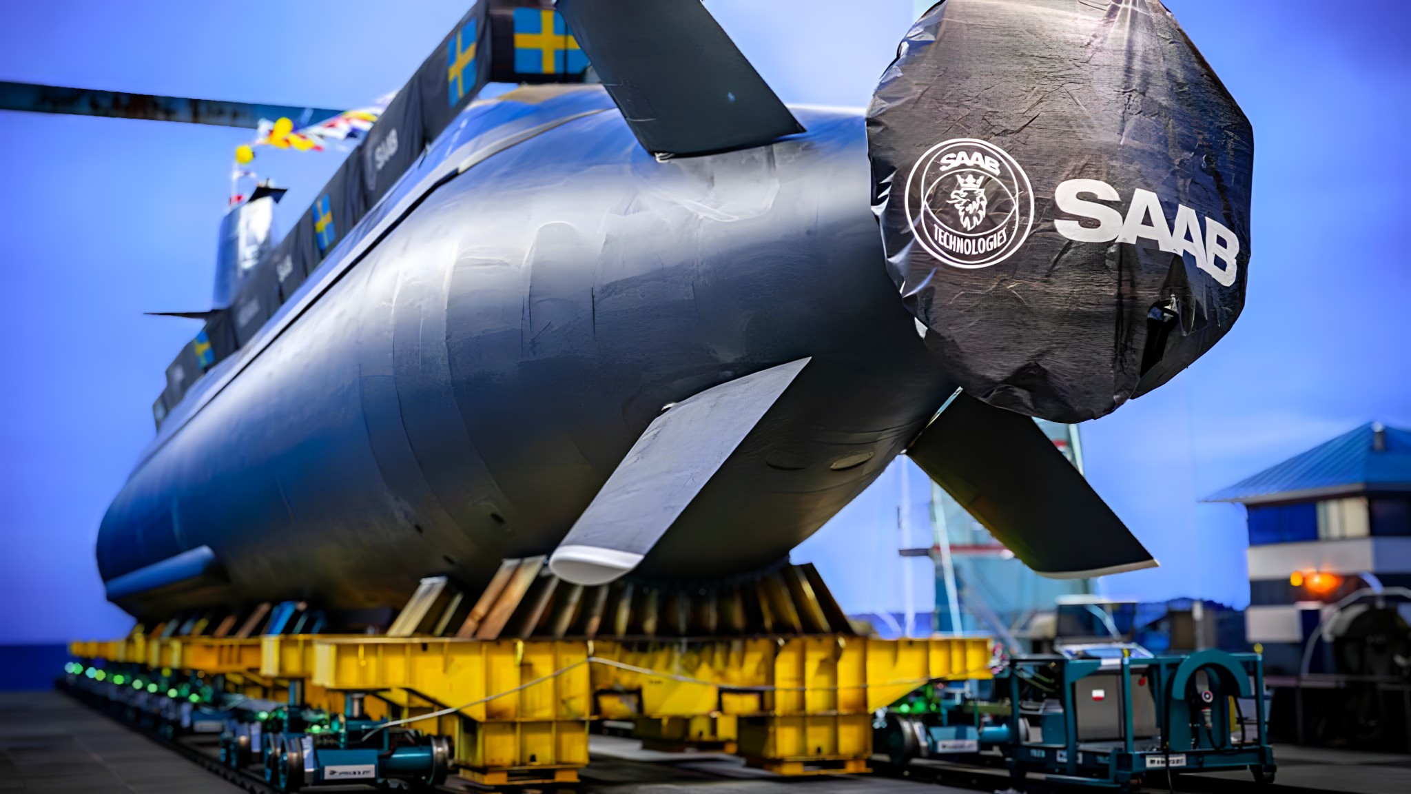 Sweden puts upgraded ‘spy’ submarine back to sea