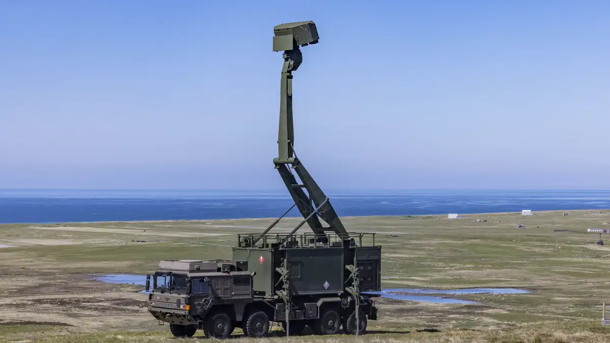 Air defence missile shoots down ‘target’ in British skies