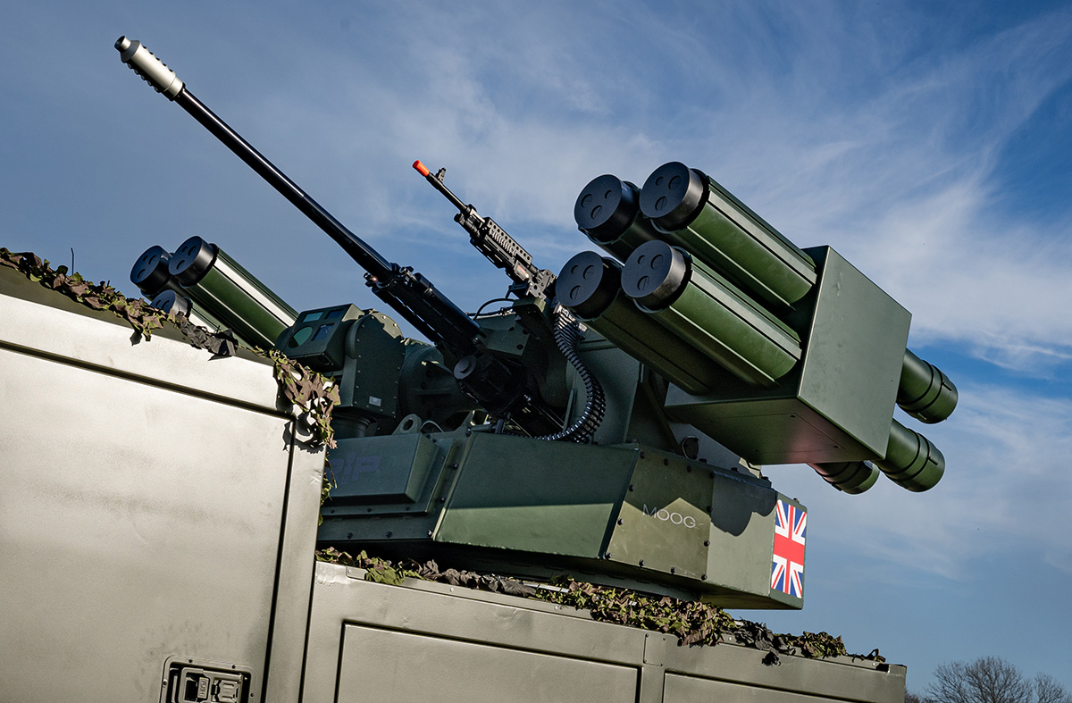 Moog brings reconfigurable weapons turret to DSEI 2025