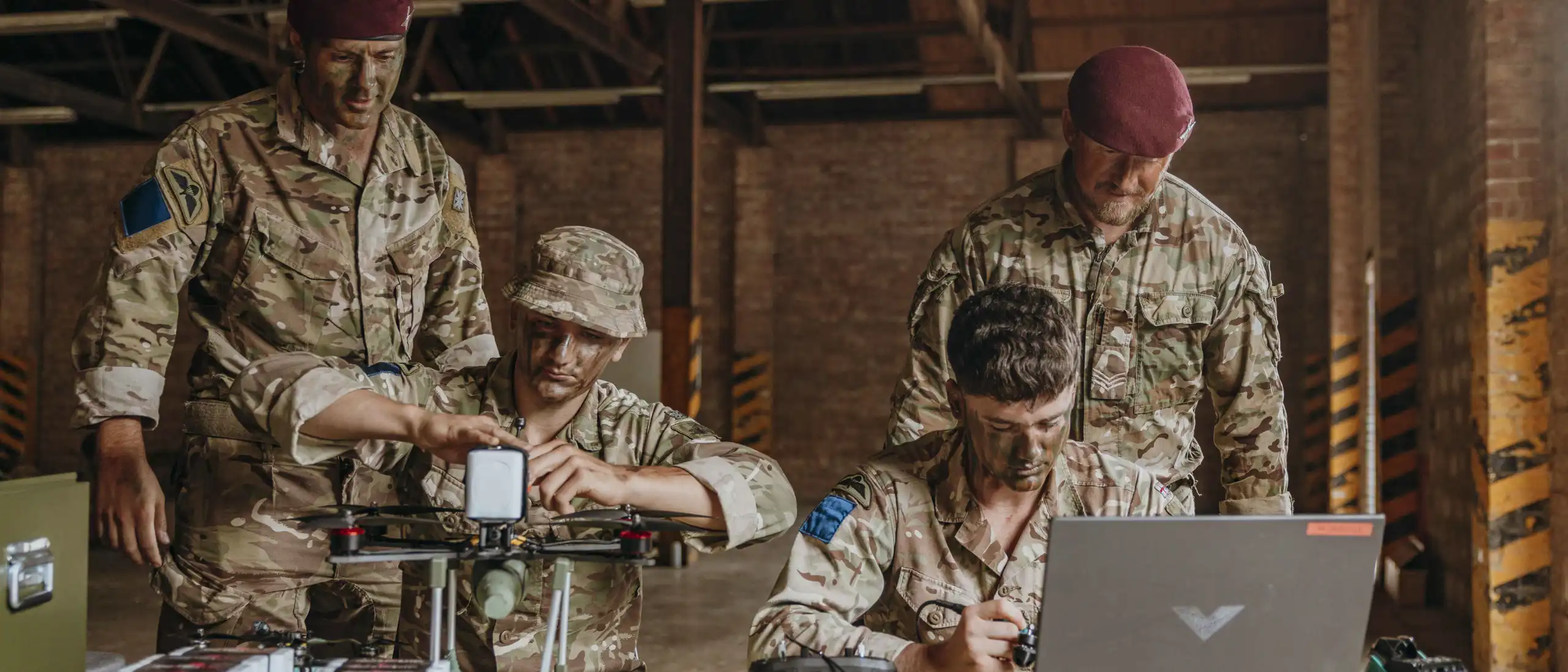 British soldiers trained to fight with FPV drones