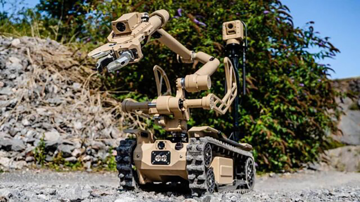 UK forces receive first batch of L3Harris T4 bomb robots