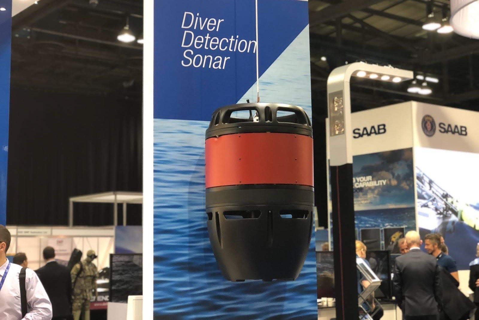 UDT 2018: DSIT show off their AquaShield Diver Detection Sonar