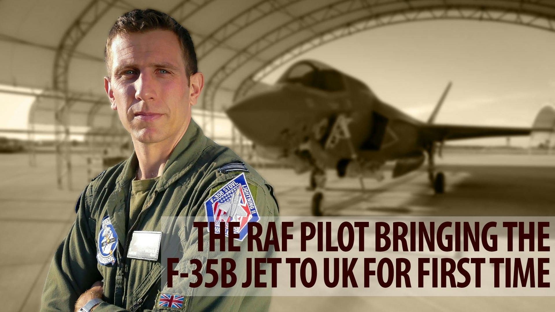 RAF Wing Commander Beck discusses the F-35B Lightning in interview