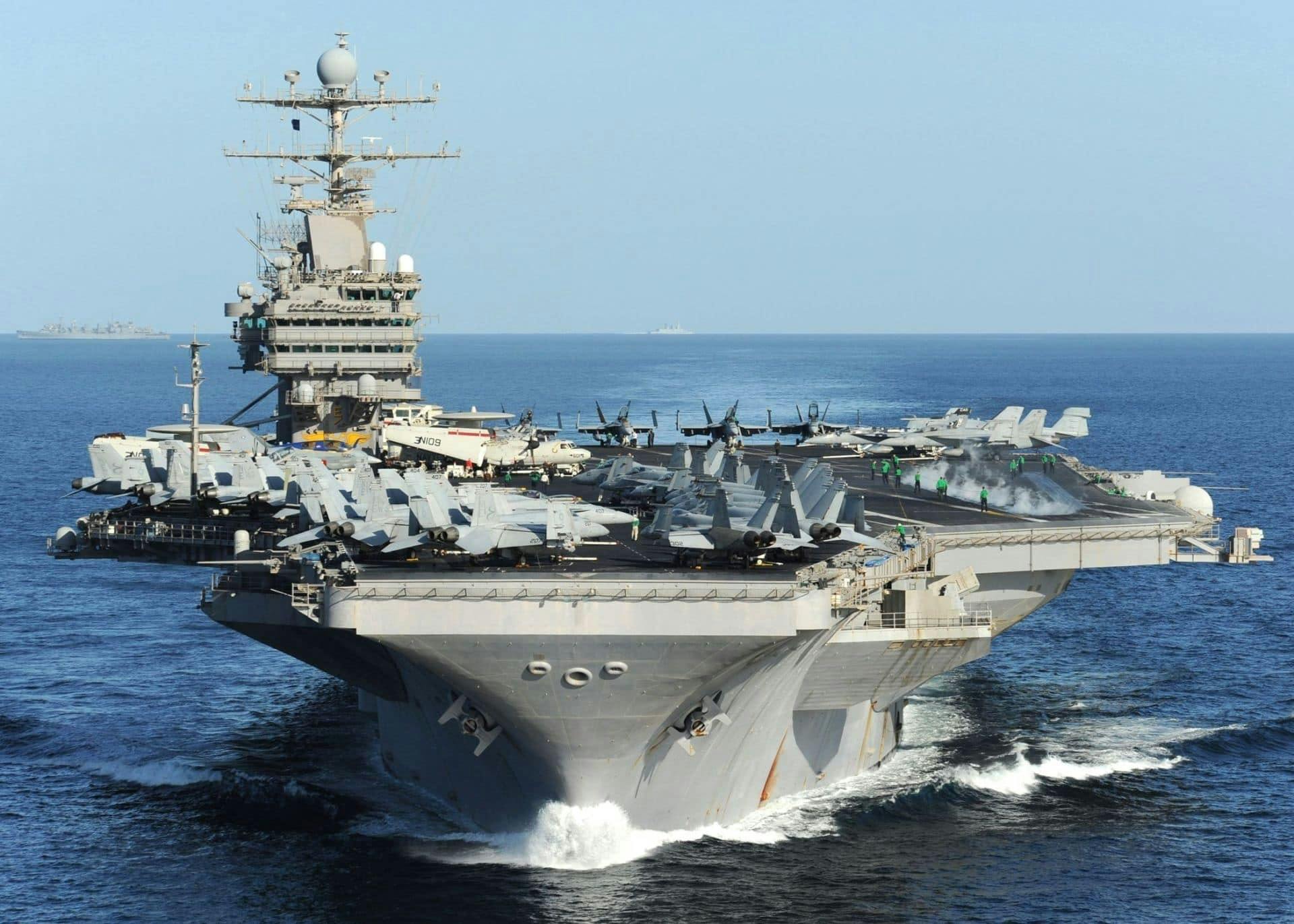 USS Abraham Lincoln now underway for sea trials
