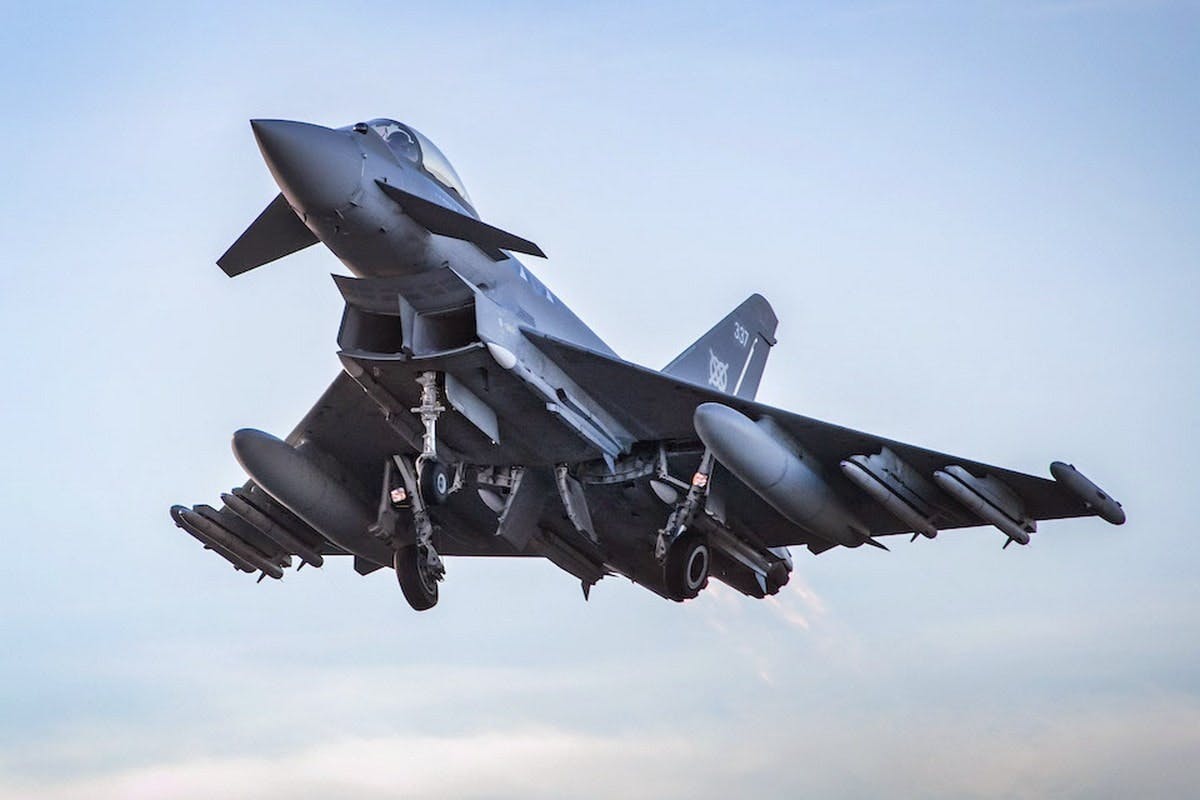 Typhoon Launches For First Time With Meteor Missile