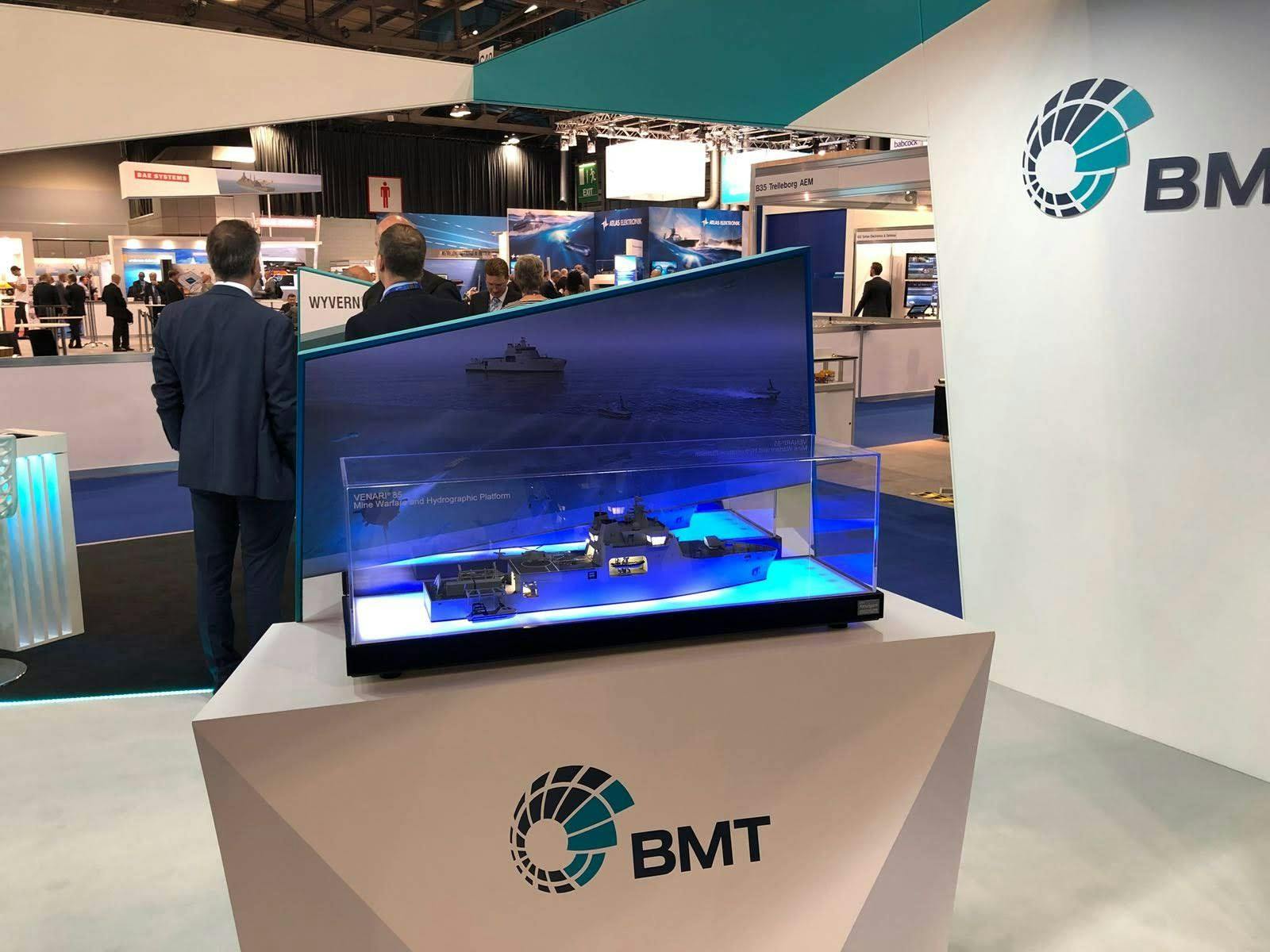 UDT 2018: BMT show off VENARI-85 mine countermeasures platform